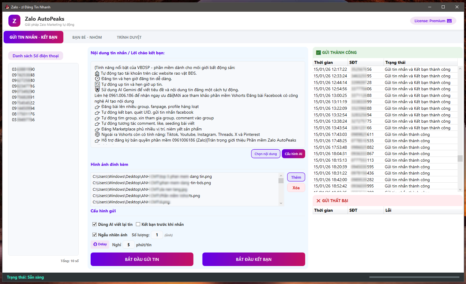 Zalo AutoPeaks: Phần Mềm Gửi Tin Nhắn Zalo AI - Bứt Phá Doanh Số ...